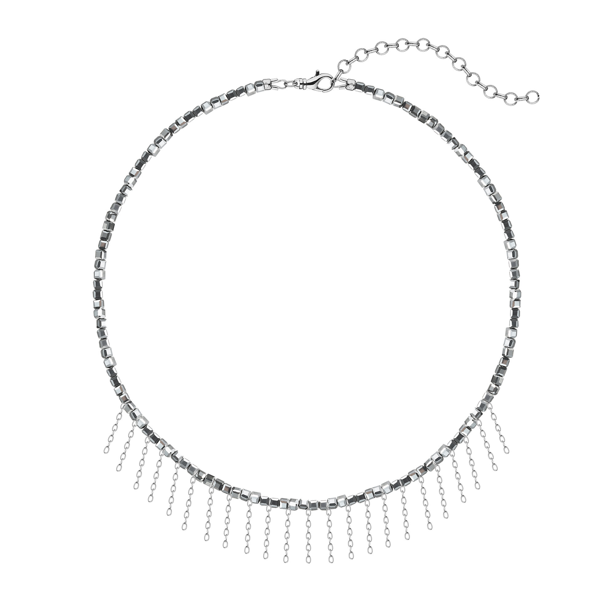 Колье, гематит