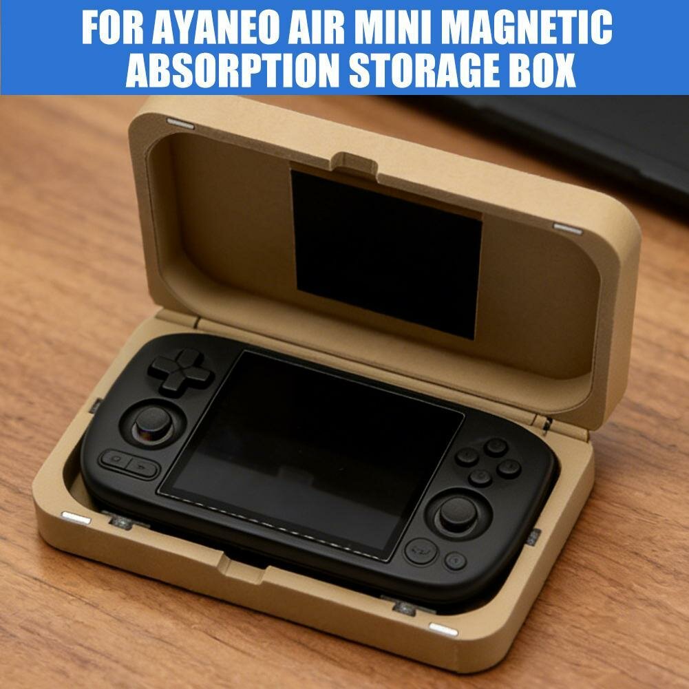 For AYANEO AIR MINI Двухслойная сумка для хранения, жесткая защитная сумка для игровой консоли