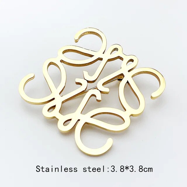 Стильная ажурная брошь из нержавеющей стали в виде паука и бабочки, позолоченная булавка с геометрическим узором, ювелирное украшение, свадебный подарок и аксессуар.