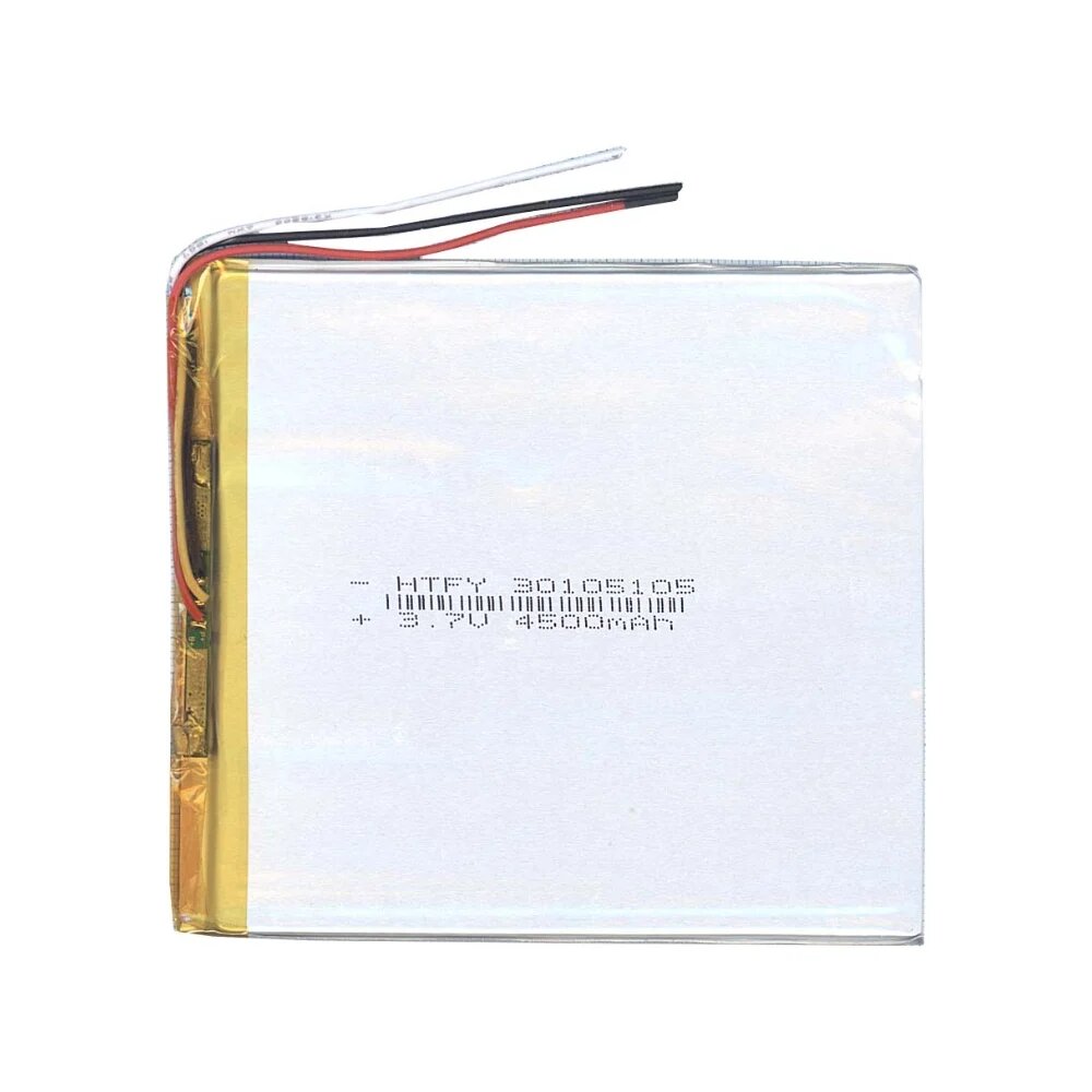 Аккумулятор AMPERIN Li-Pol батарея 3*105*105мм 3pin 3.7V/4500mAh 017364