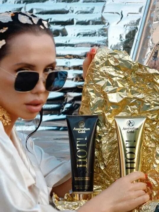 Australian Gold Hot! Maximum Tanning Energy, витаминный лосьон-активатор для загара, 250мл — фото 1
