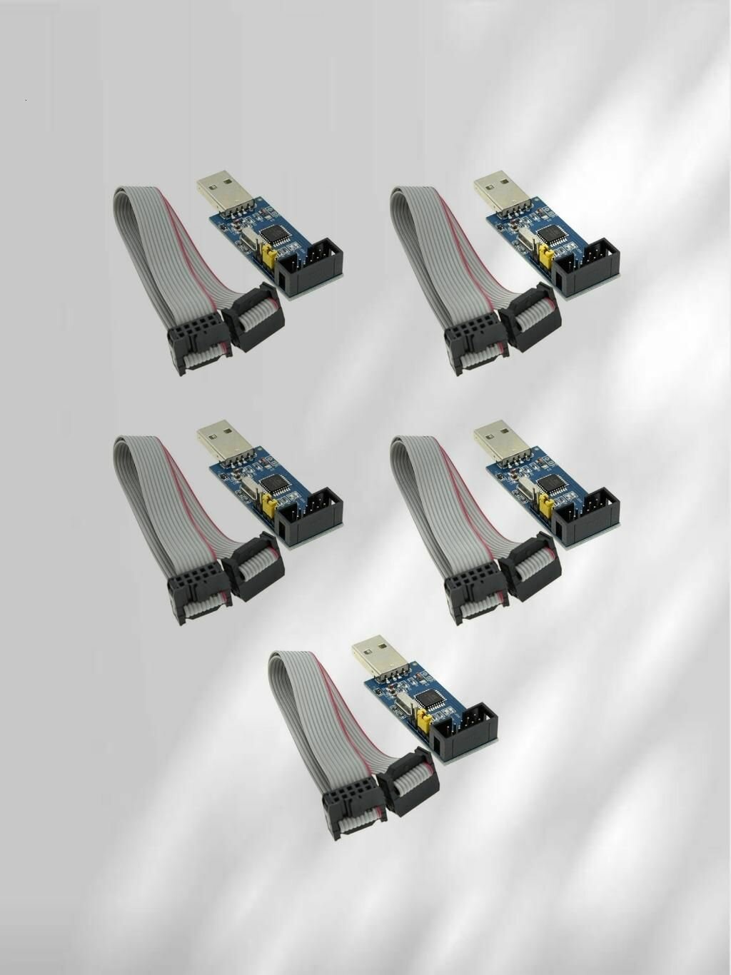 AVR USB ISP программатор для микроконтроллеров, 5 упаковок