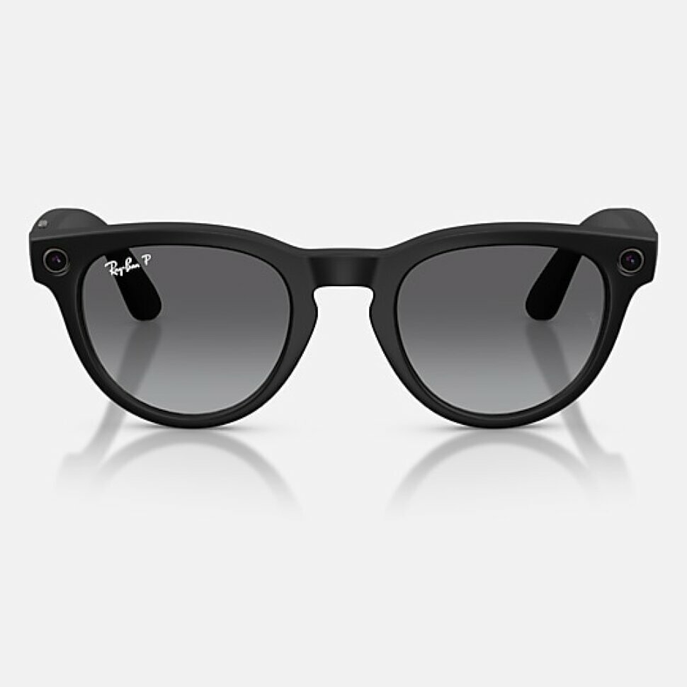 Умные Очки Ray-Ban Headliner (Gen 2) с камерой, Matte Black / Polarized Gradient Graphite Lenses