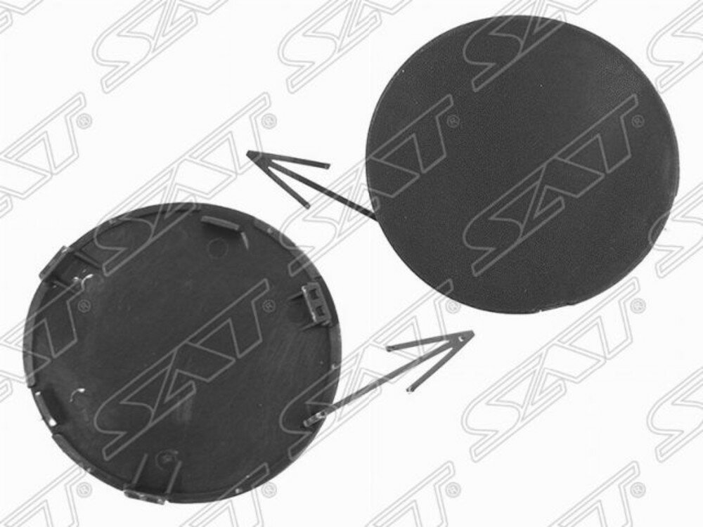 Заглушка под крюк SAT ST-DT65-087C-0 Nissan Qashqai 06-13, Dualis 07-14 сзади