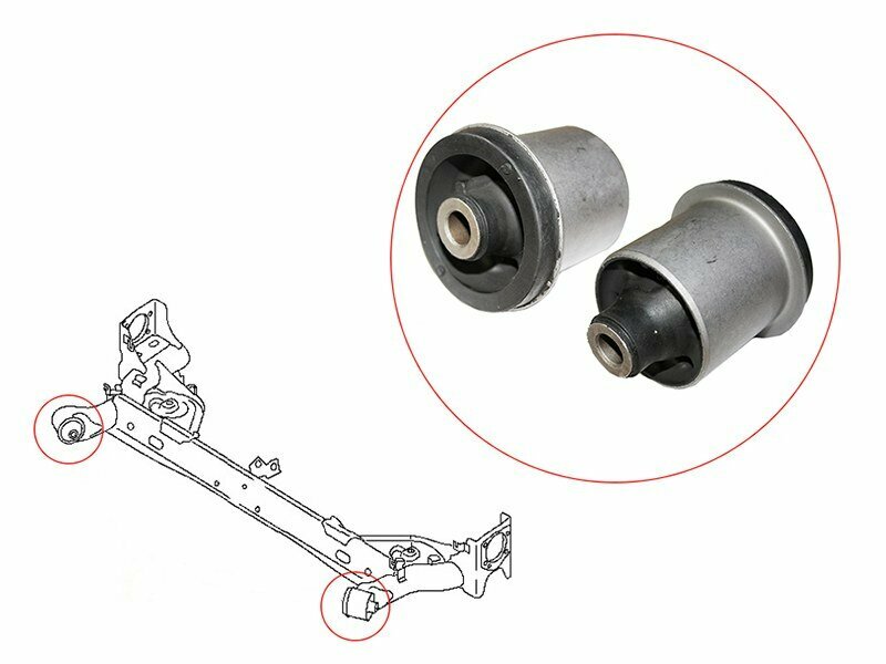 Сайлентблок балки SAT ST-55501-1KK0A Nissan Juke 10-20 / Leaf 09-17