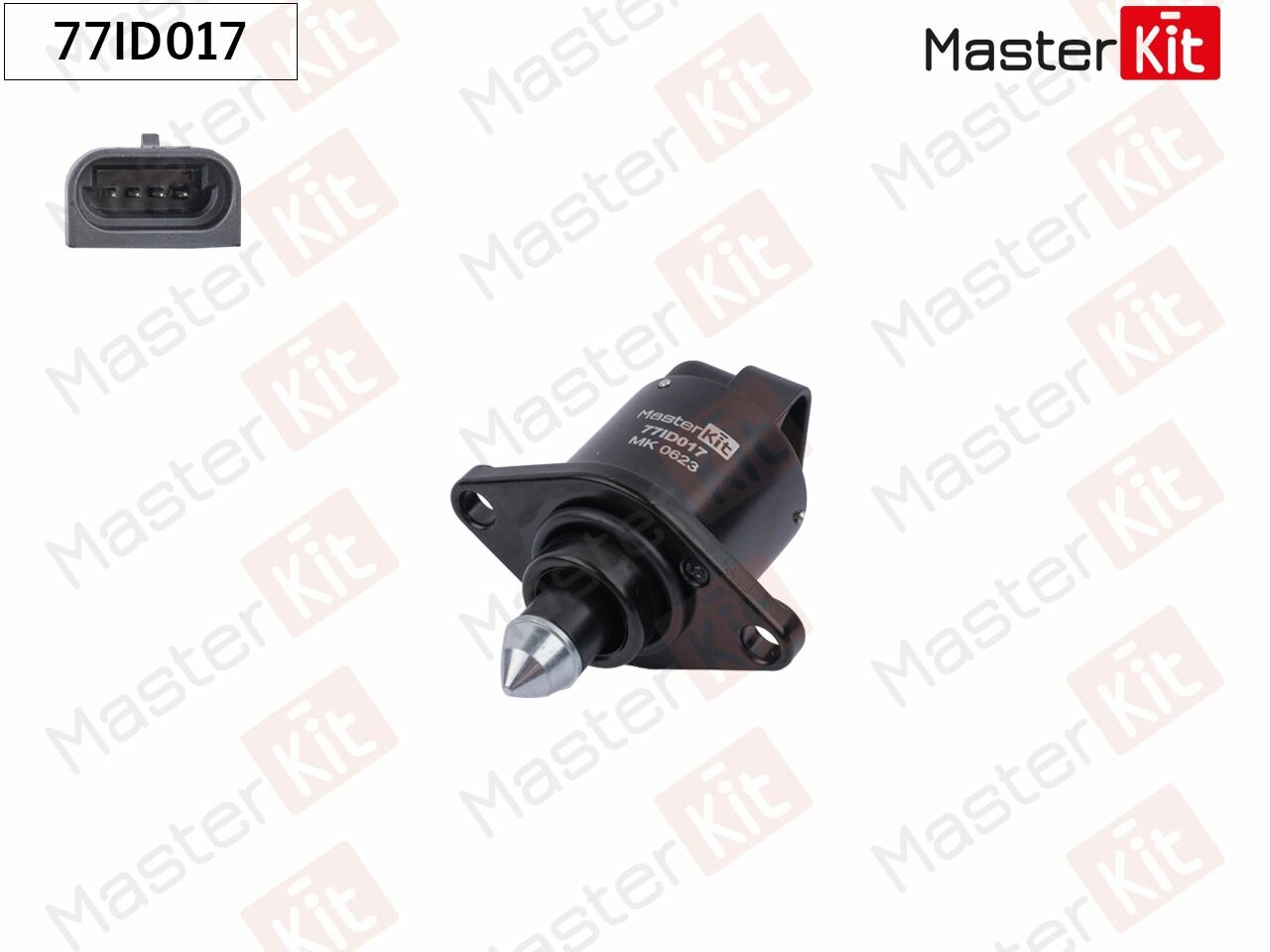Регулятор холостого хода RENAULT MEGANE 1.4 96-99 MASTERKIT 77ID017