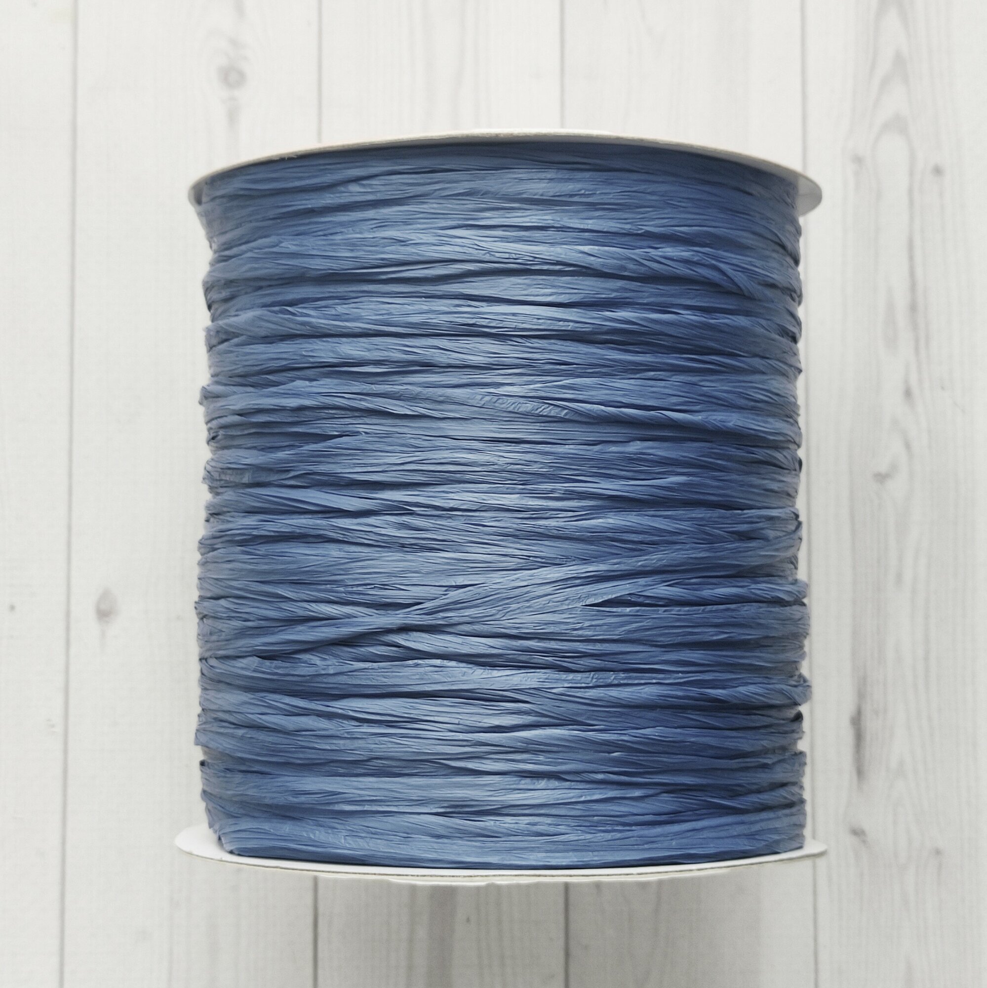 Пряжа Raffia Ispie (Рафия), 100% целлюлоза, Ретро-синий (Retro blue) 7491205, 250 м