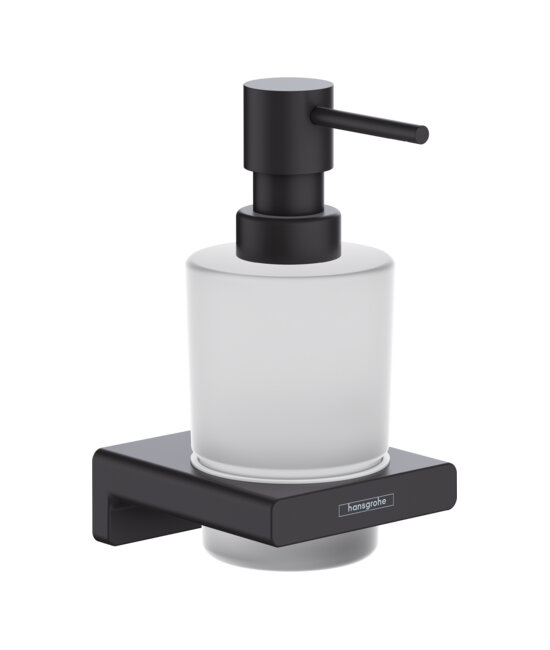Дозатор для жидкого мыла Hansgrohe AddStoris, чёрный матовый 41745670