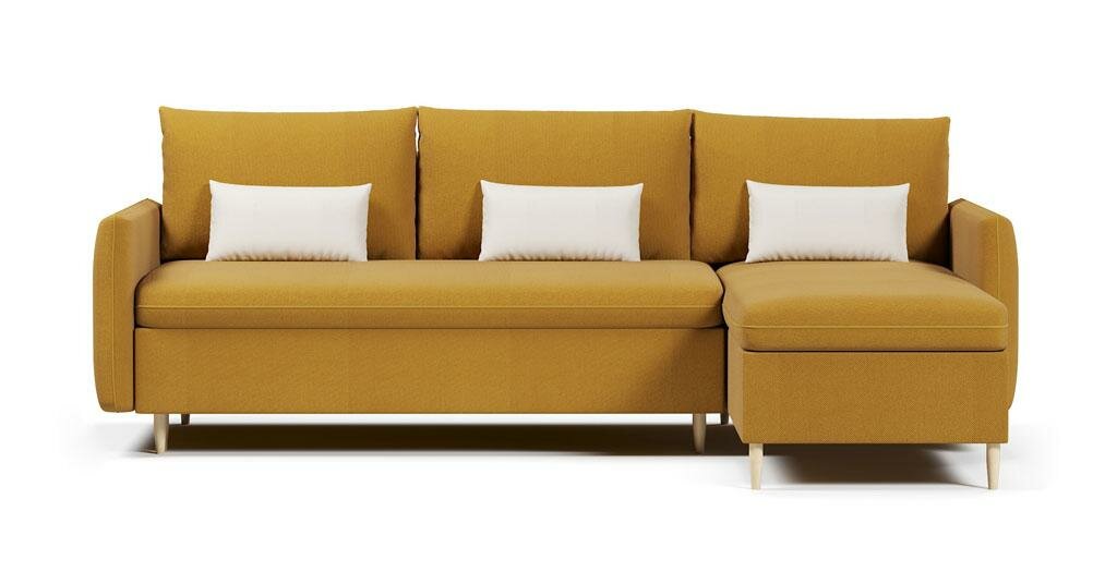 Угловой диван-кровать Рон, 214х159х96 см, механизм французская раскладушка, с ящиком для белья