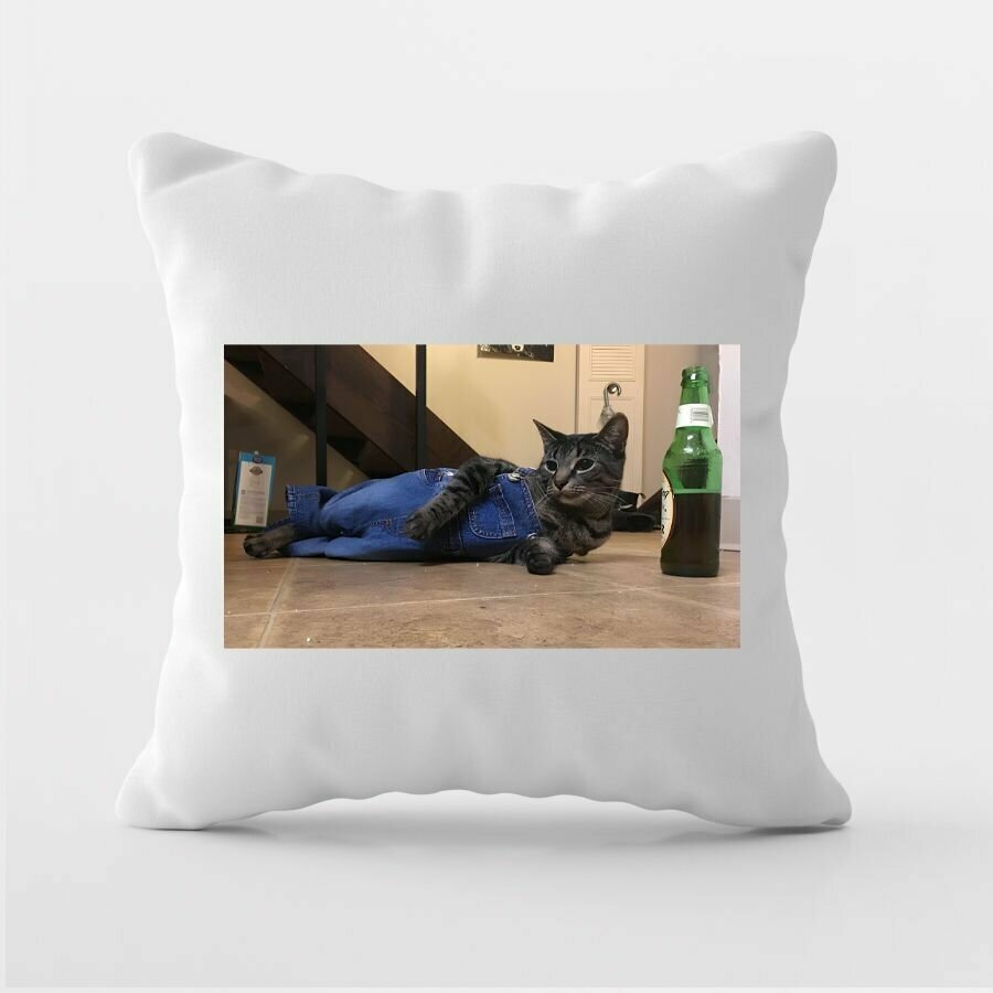 Подушка / Котики / Мем