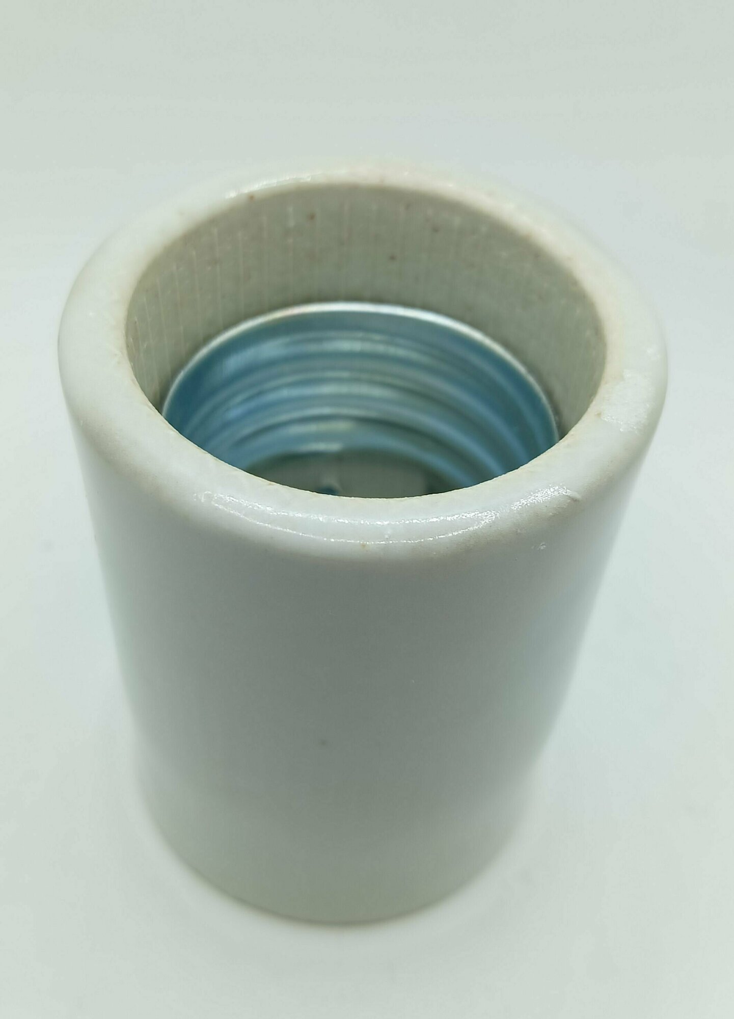 5шт Патрон Е40 электрический керамика подвесной, белый цвет,