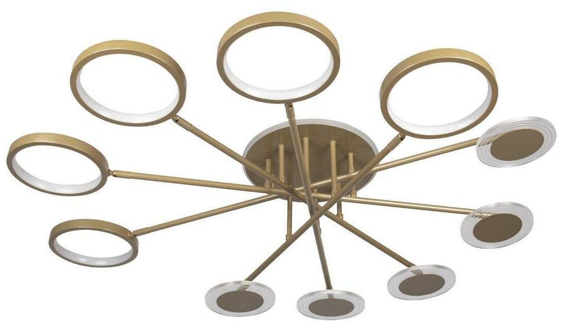 Потолочная светодиодная люстра Loft IT Megan 10164M Gold