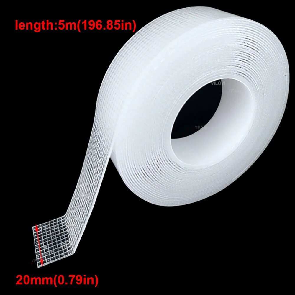 Прозрачная двухсторонняя нано-лента Nano Double Sided Adhesive Tape 20mmX5m