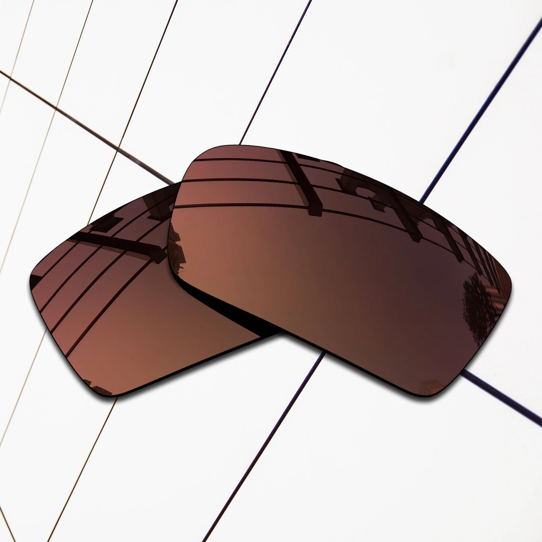 ELuxonsight Поляризованные линзы для Oakley Gascan OO9014 Brown Polarized