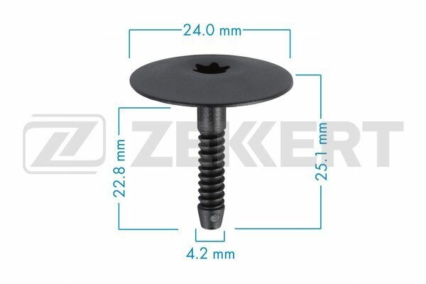 Zekkert Клипса крепёжная для BMW (миним. кол-во заказа 10 шт)