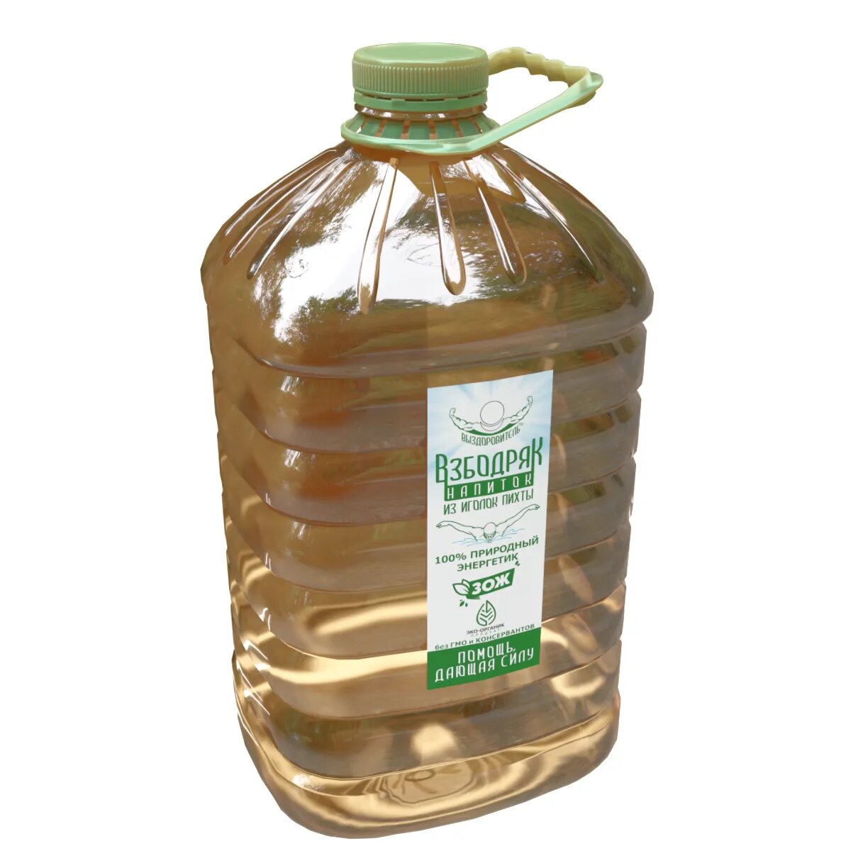 Вода питьевая негазированная "Взбодряк", 5000 мл