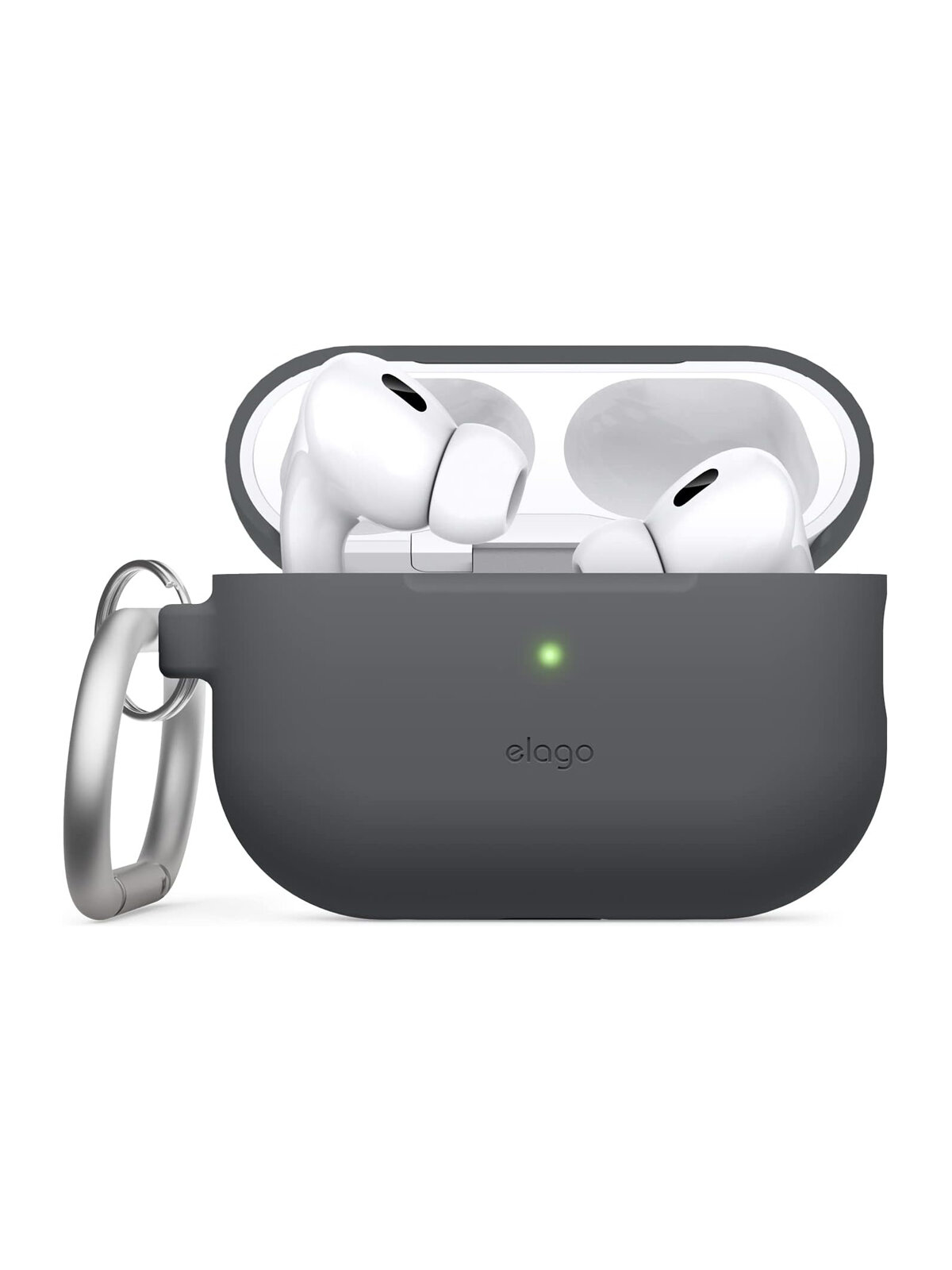 Elago для AirPods Pro 2 (all) чехол Silicone Hang case Dark Grey