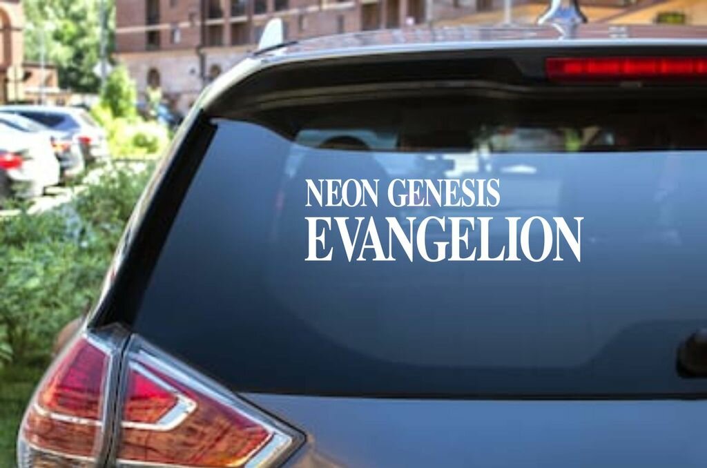 Наклейка виниловая Евангелион, Neon Genesis Evangelion №1, A3