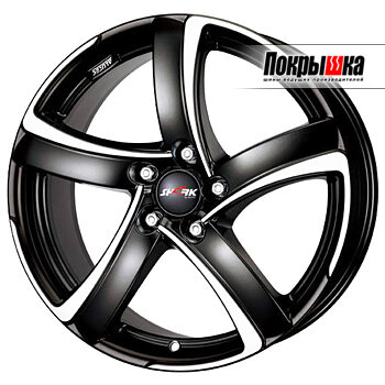 Диски литые ALUTEC Shark (BKF) 7.5х17/5х100 D63.3 ET35.0