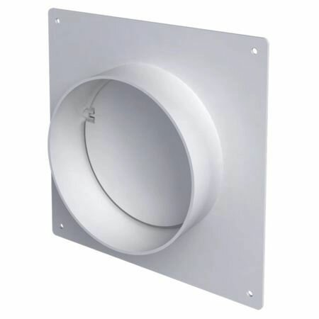 Площадка торцевая SKNPO фланец D125 соединитель обратный клапан 165х150 пластик ERA