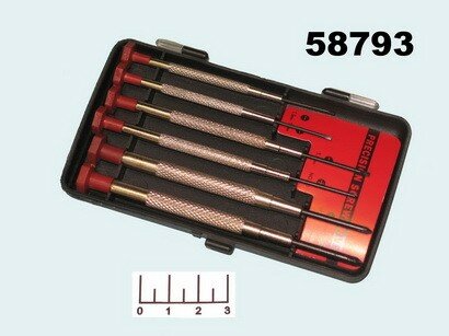 Набор отверток часовых PE-S (6 штук)