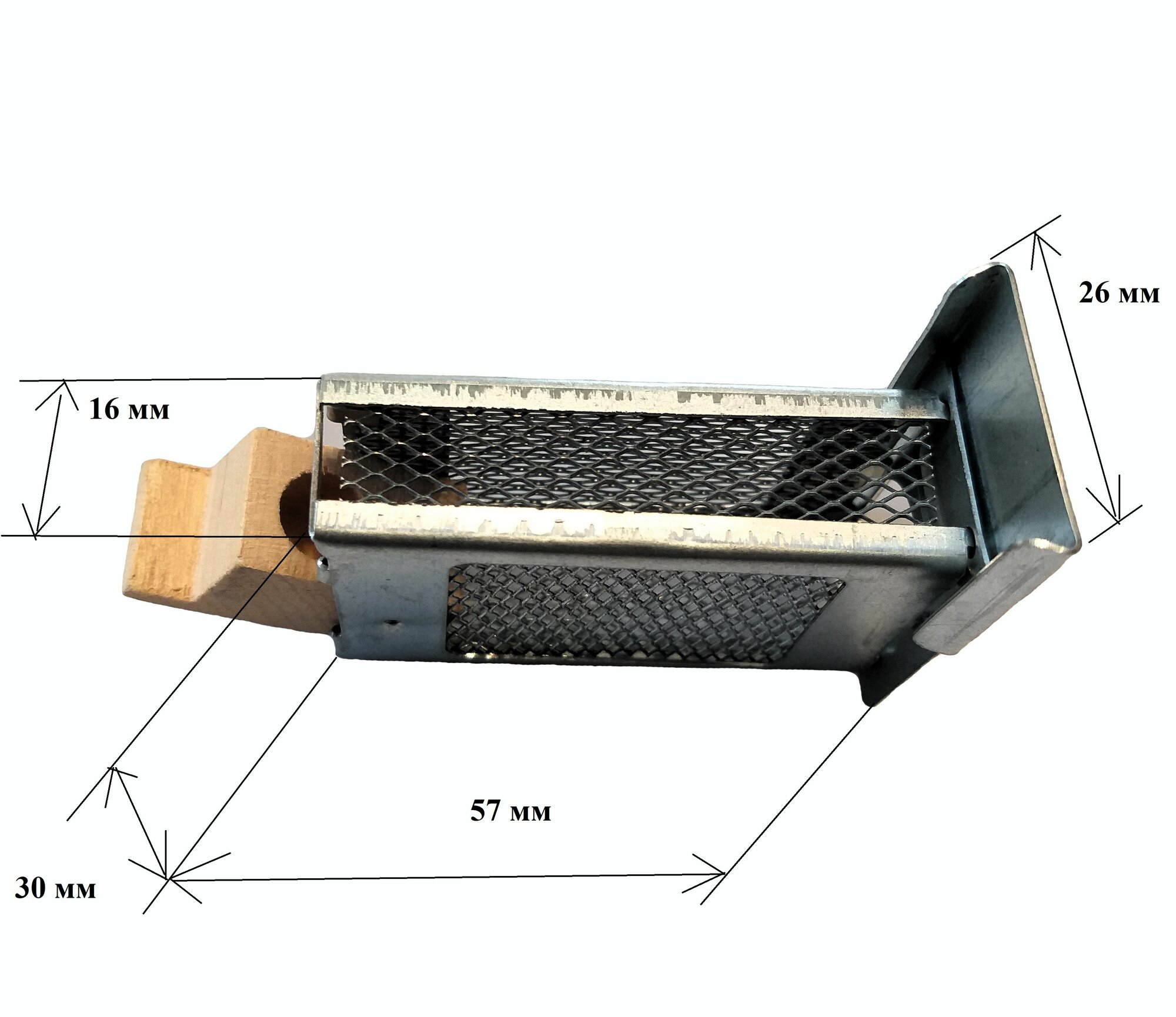 Клеточка для подсадки маток Титова металл