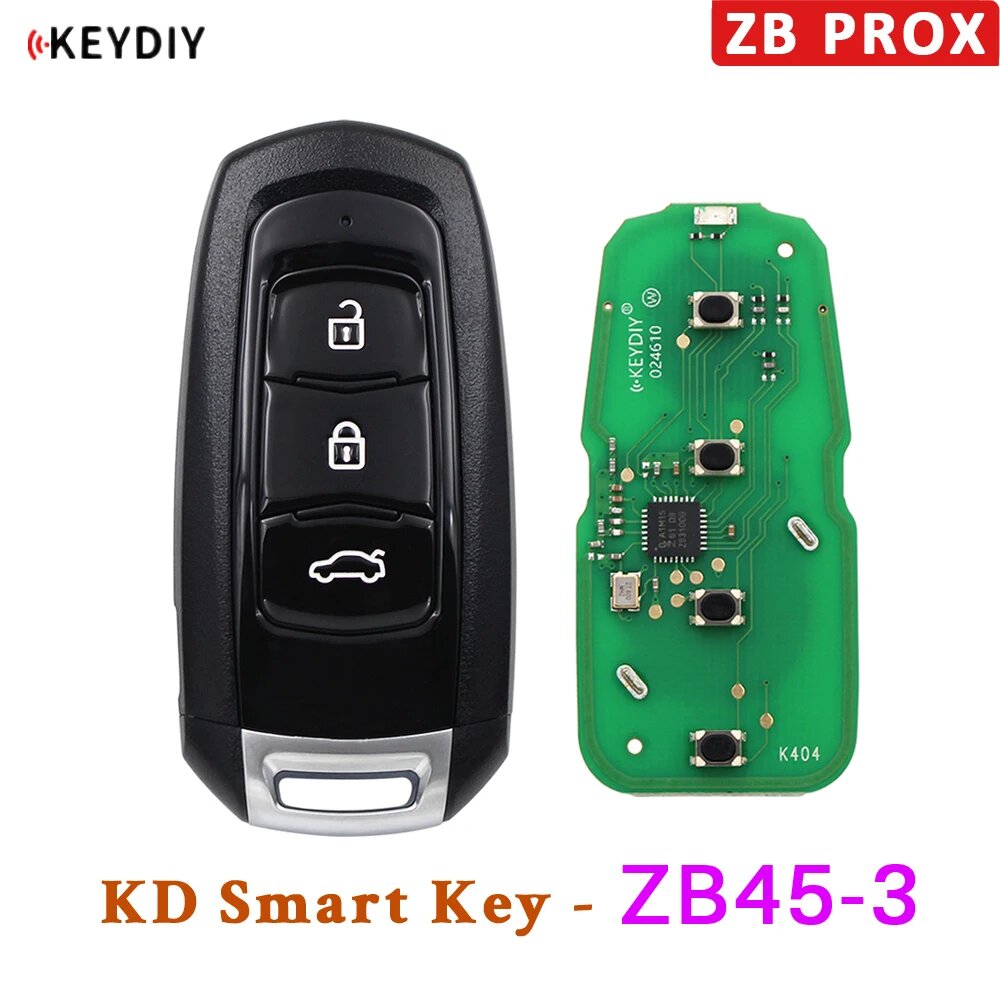 KEYDIY ZB45-3 KD Smart Key, 3 кнопки