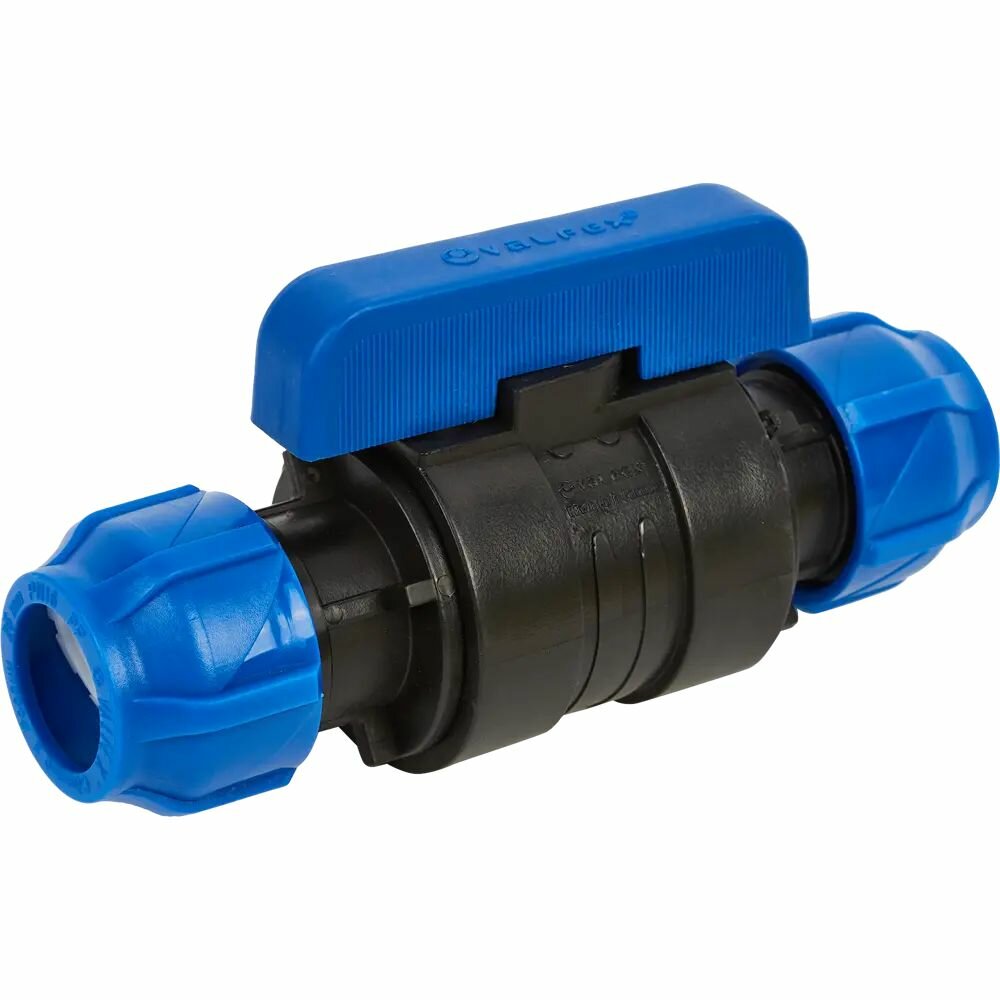 Кран шаровой ПНД 25x25 мм