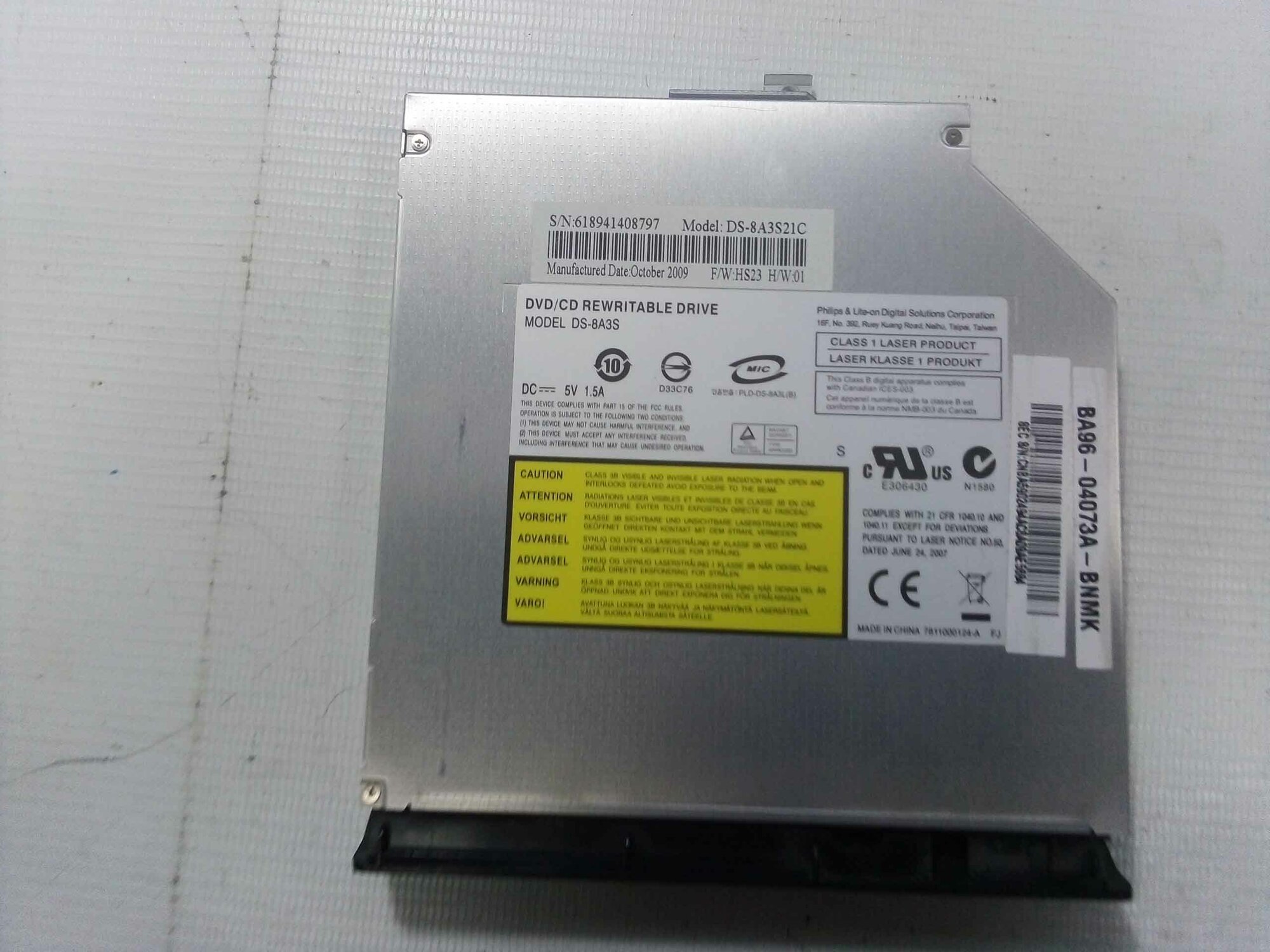 Привод DVD+RW для Samsung R419