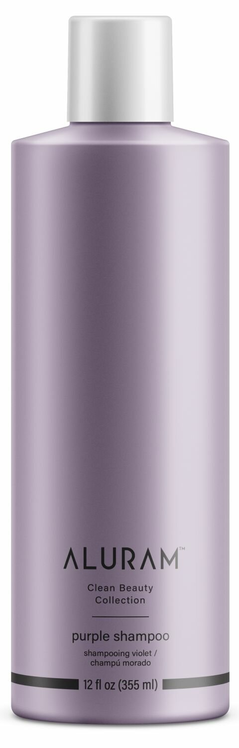 Шампунь Aluram Hair Care Purple Shampoo, Шампунь для волос нейтрализующий желтизну, 355 мл