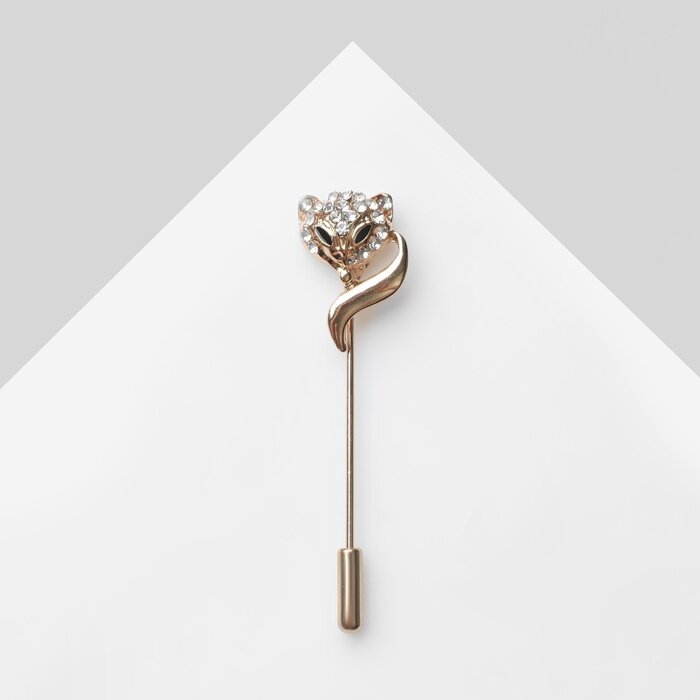 Брошь, стразы, эмаль