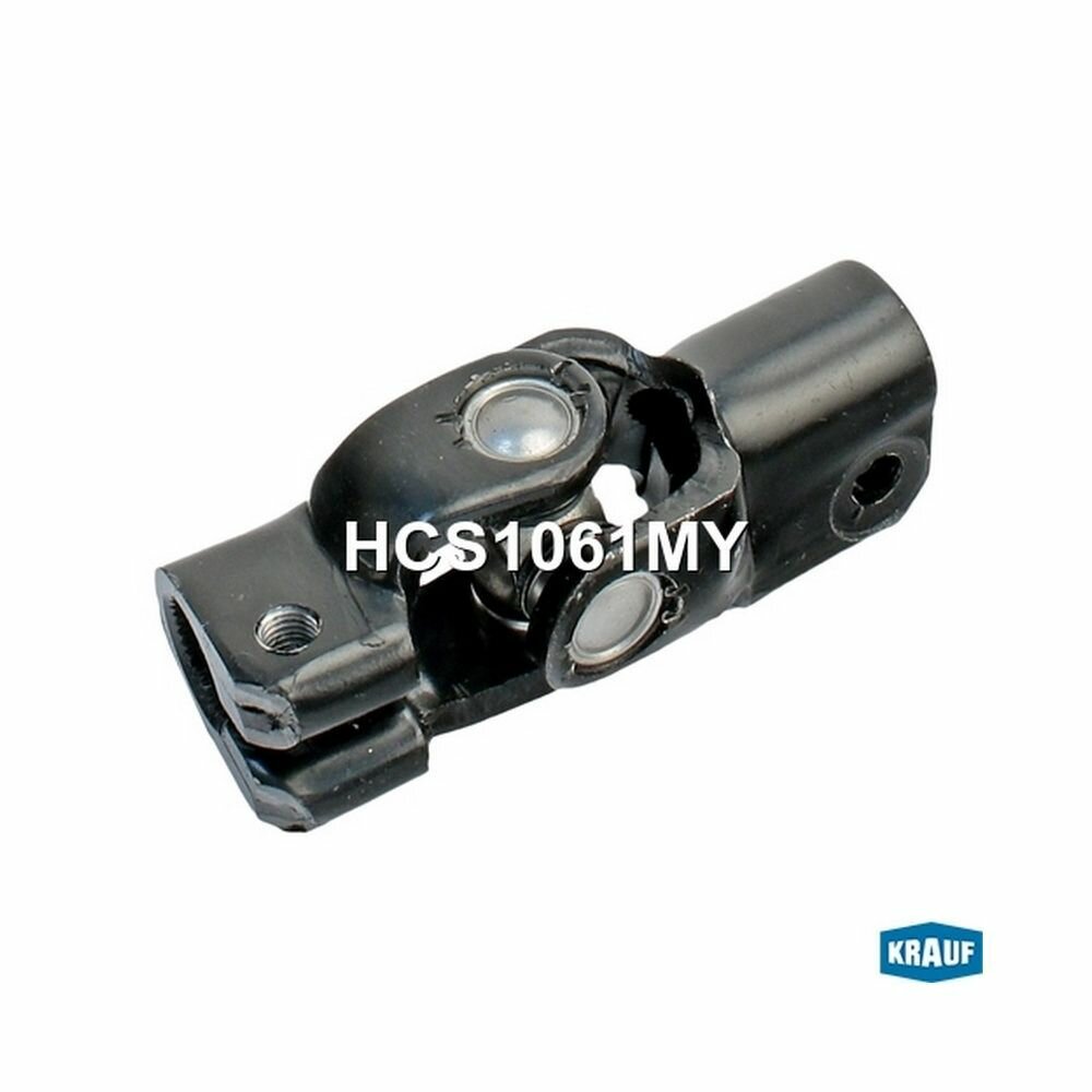 Кардан рулевой KRAUF HCS1061MY, для HYUNDAI/KIA, сталь, черный