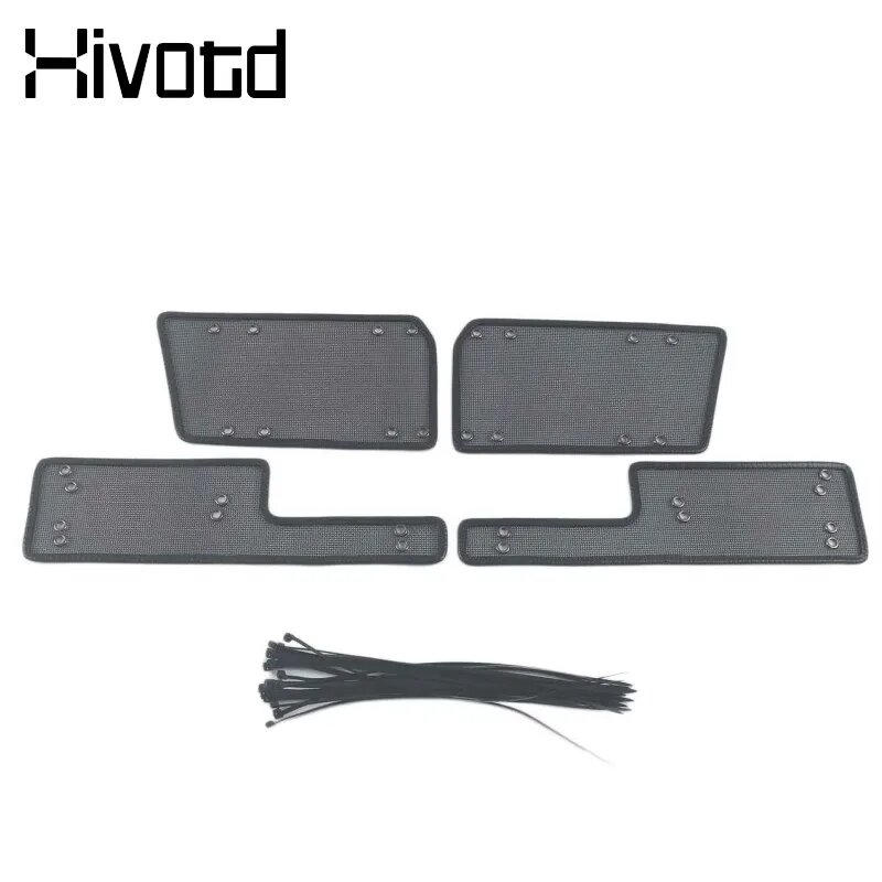 Передняя решетка автомобиля, сетка от насекомых, защитная сетка, рамка из нержавеющей стали, Стайлинг для Skoda Octavia Pro A8 2021 2022