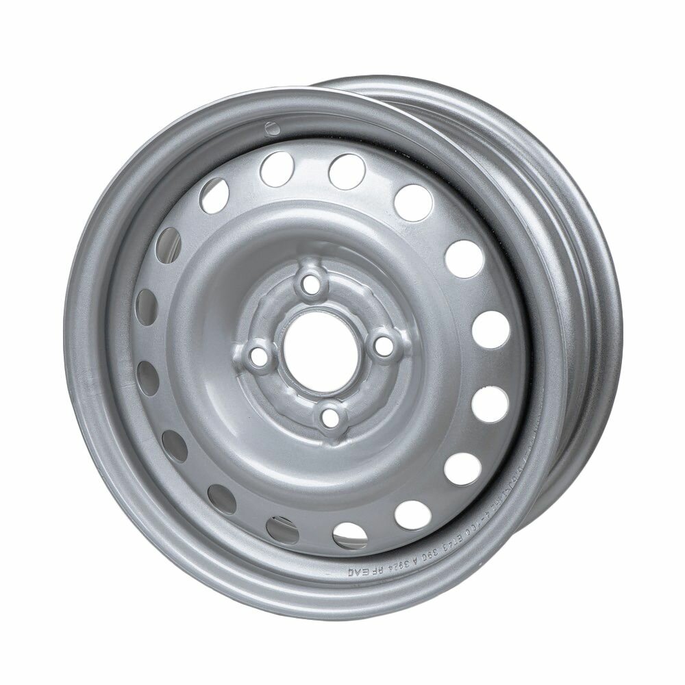 Диск колесный штампованный R14 5.5J 4x100 60.1 ET43 GANZ Silver GRN14027