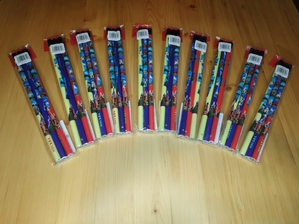 Набор карандашей простых "Москва" сувенирный набор, 30 шт.