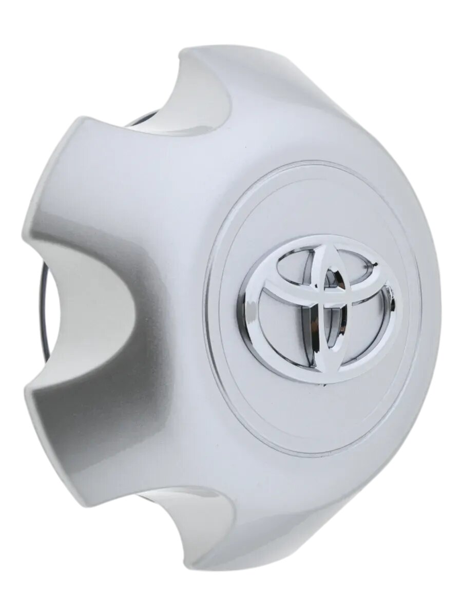 Колпачки ступицы колеса, литье Toyota, диаметр 135 мм, серый металлик