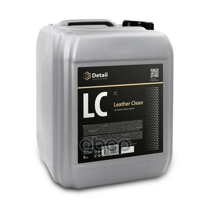 Очиститель кожи LC (Leather Clean), 5л. Detail арт. DT0174