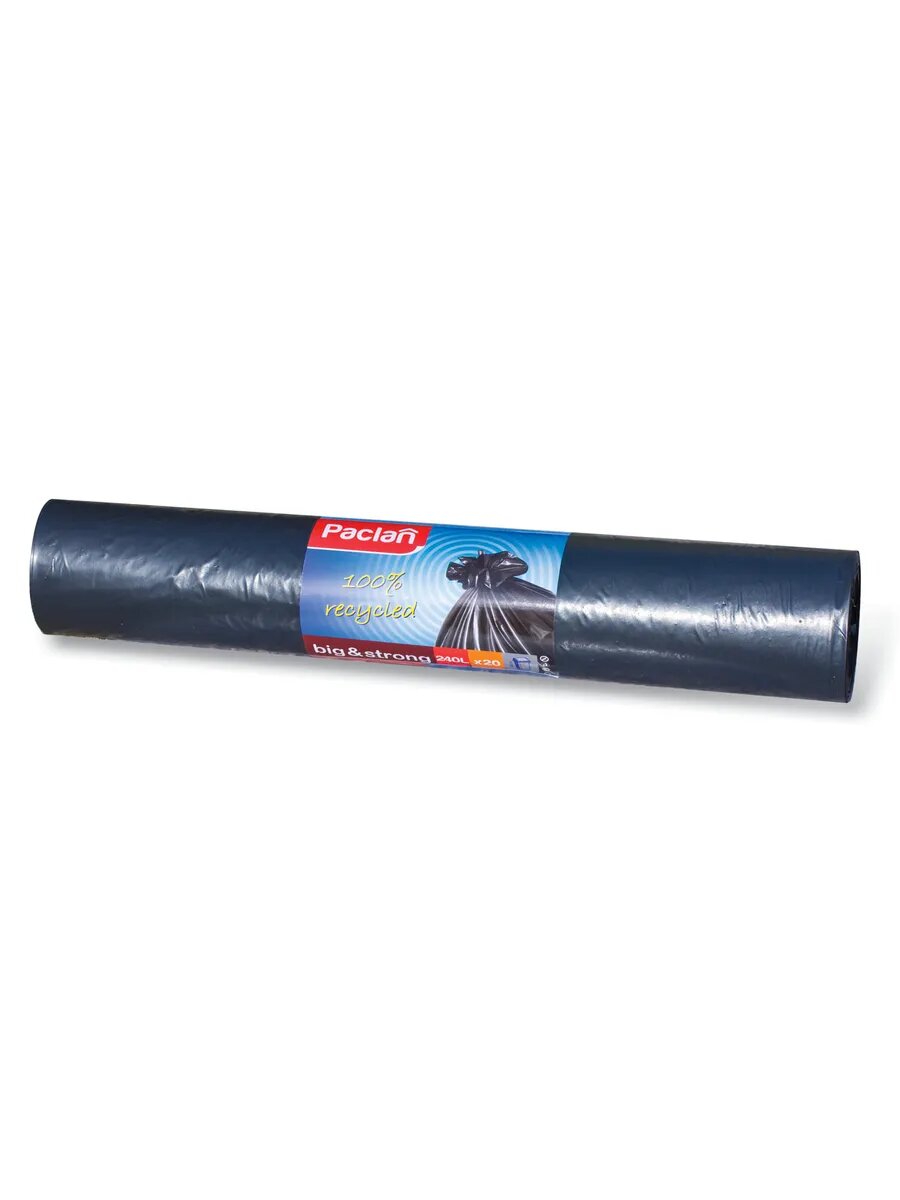 Мешки для мусора 240 л, 20 шт. 35 мкм, 140х90 см