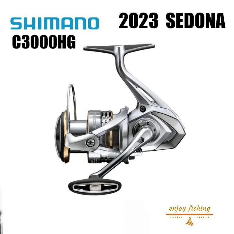 SHIMANO SEDONA 2023 C3000HG компактная катушка с плавным фрикционом для мелкой и средней рыбы