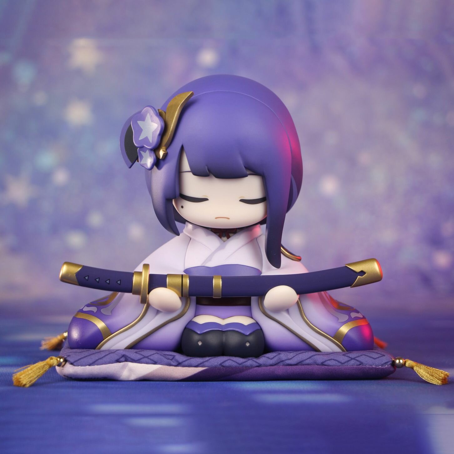 Фигурка Genshin Impact Всемогущий Наруками Огошо Бог грома 10.5 см для коллекции