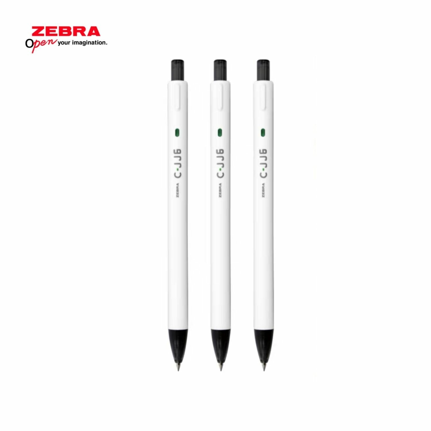 Ручка Zebra Rainbow Series C-JJ6 с чернилами на водной основе, 0.5 мм, плавное письмо, цветной набор для заметок и канцелярских товаров