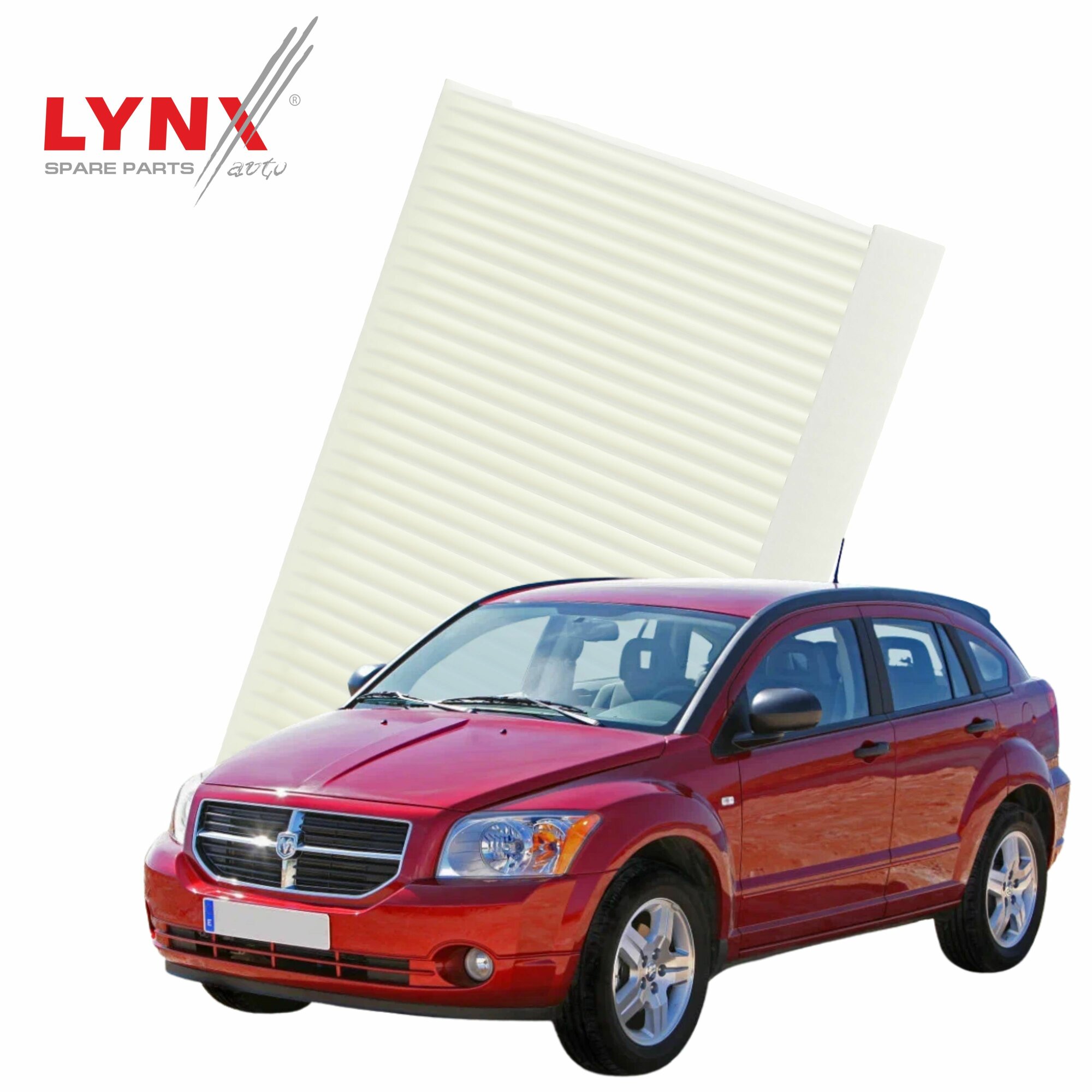 Фильтр салонный Dodge Caliber (1) / Додж Калибер 1995 1996 1997 1998 1999 2100 / 1шт LYNXauto