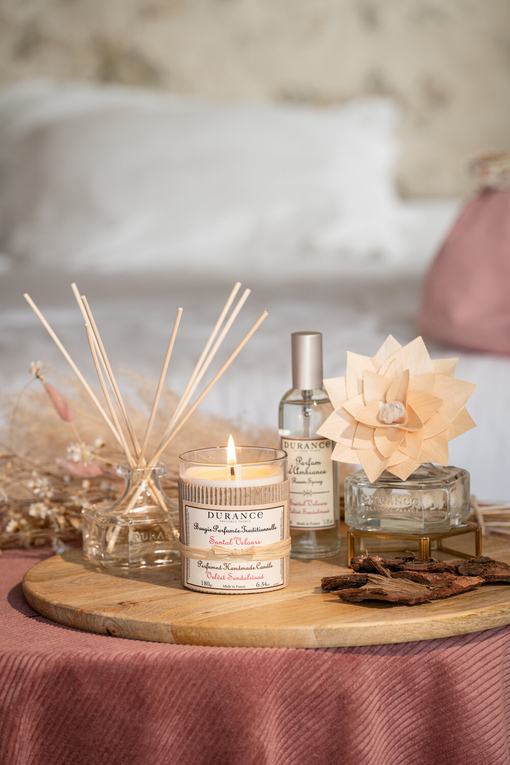 Durance / Рефилл Бархатистое сандаловое дерево 250мл/Velvet Sandalwood