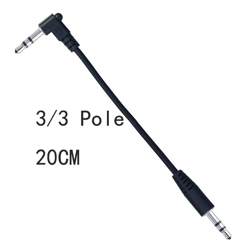 3,5 мм штекер короткие AUX кабель 90 градусов Угловой кабель со штыревыми соединителями на обоих концах для подключения стерео аудио кабель для автомобиля AUX MP3/MP4 аудио кабель, каблук 15 см, 20 см, 30 см