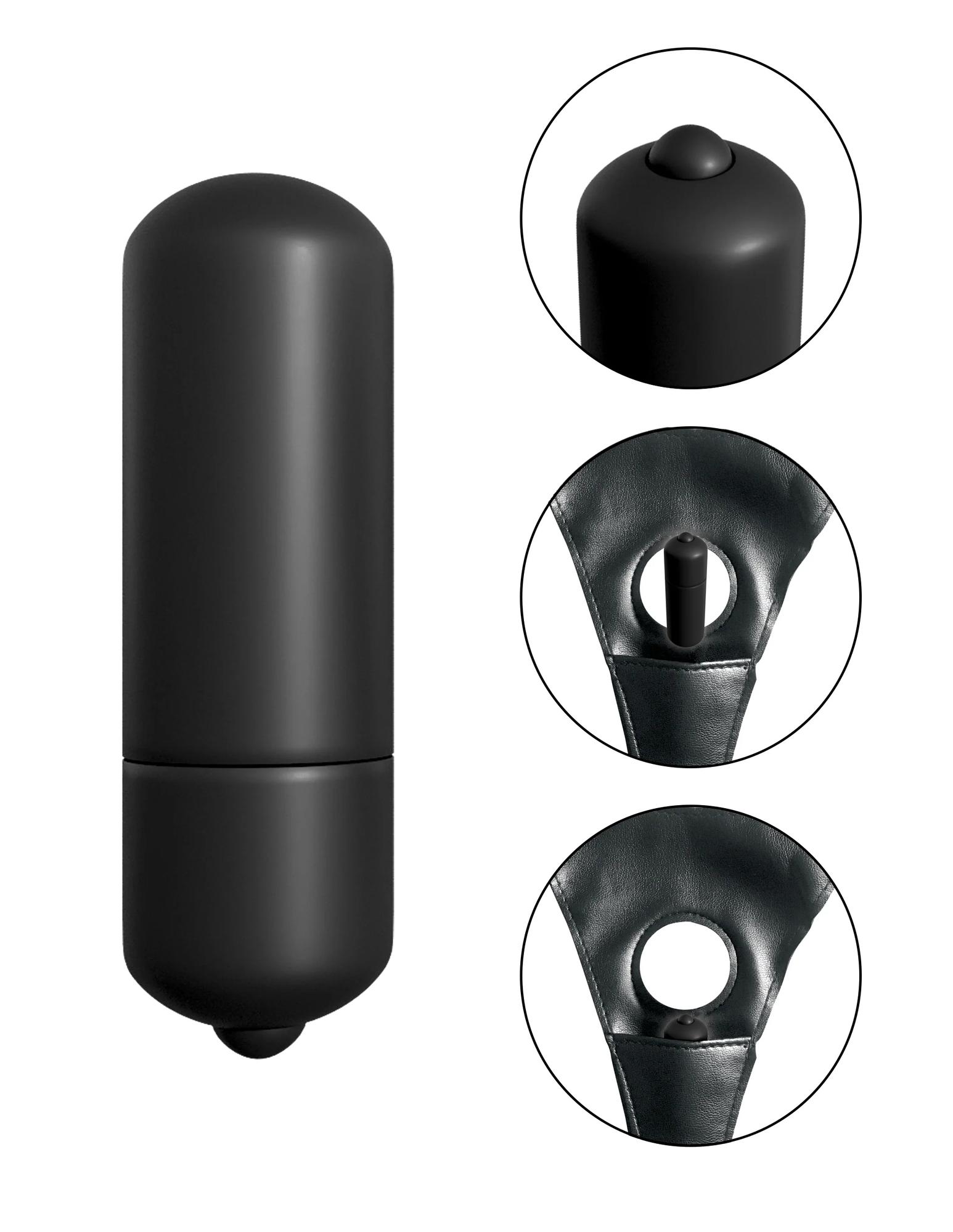 Страпон Vibrating Strap-On For Him с вибрацией Fetish Fantasy Series (14, Ø 3.2 см)