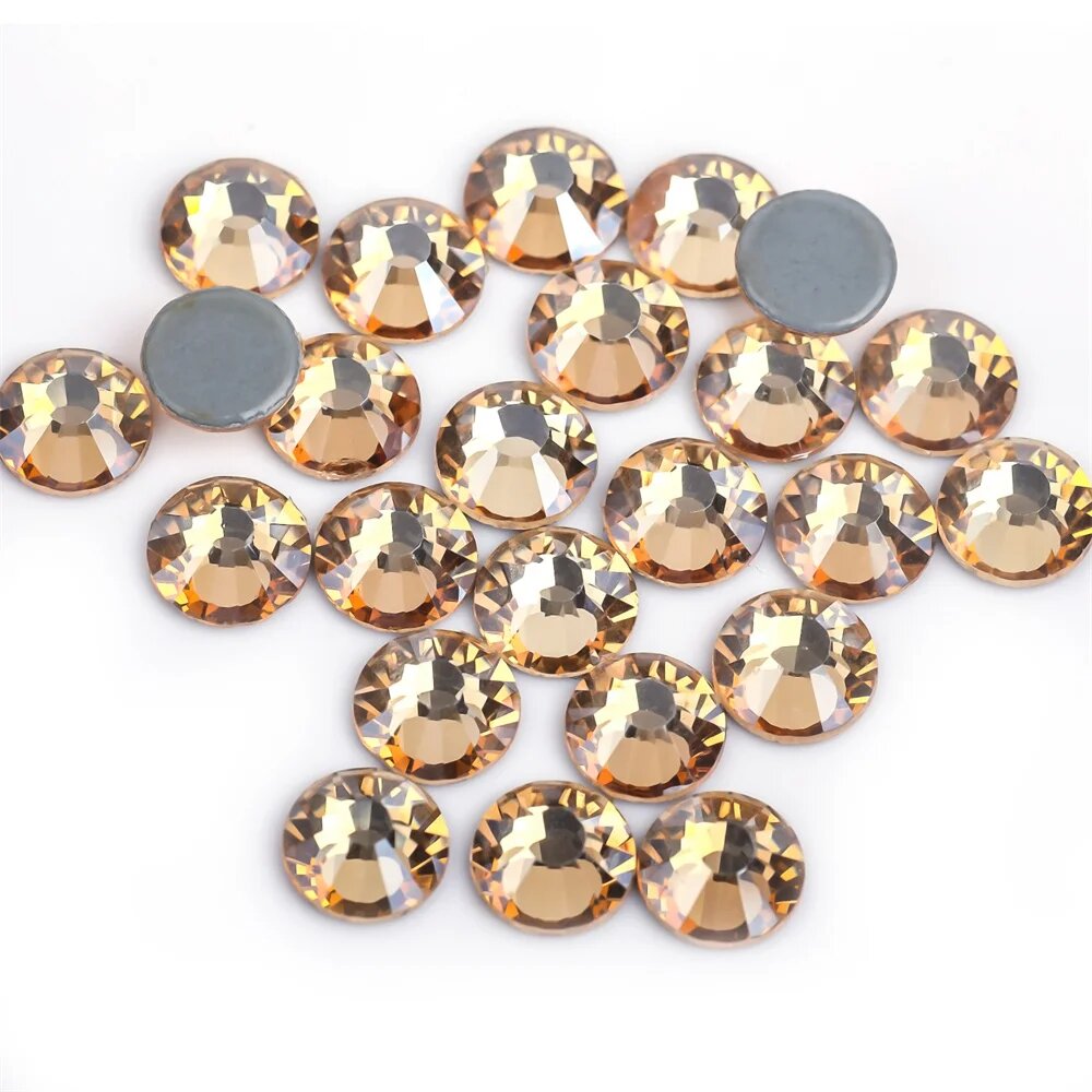Стразы Swarovski Light Colorado Topaz ss16 (1440шт)