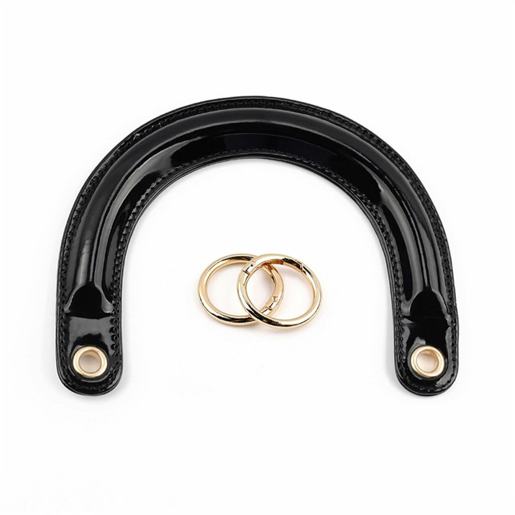 Ручки для сумочек, ручка U-образной формы с заменой пряжки пляжной сумки, плетеная соломенная сумка, аксессуары женской сумочки