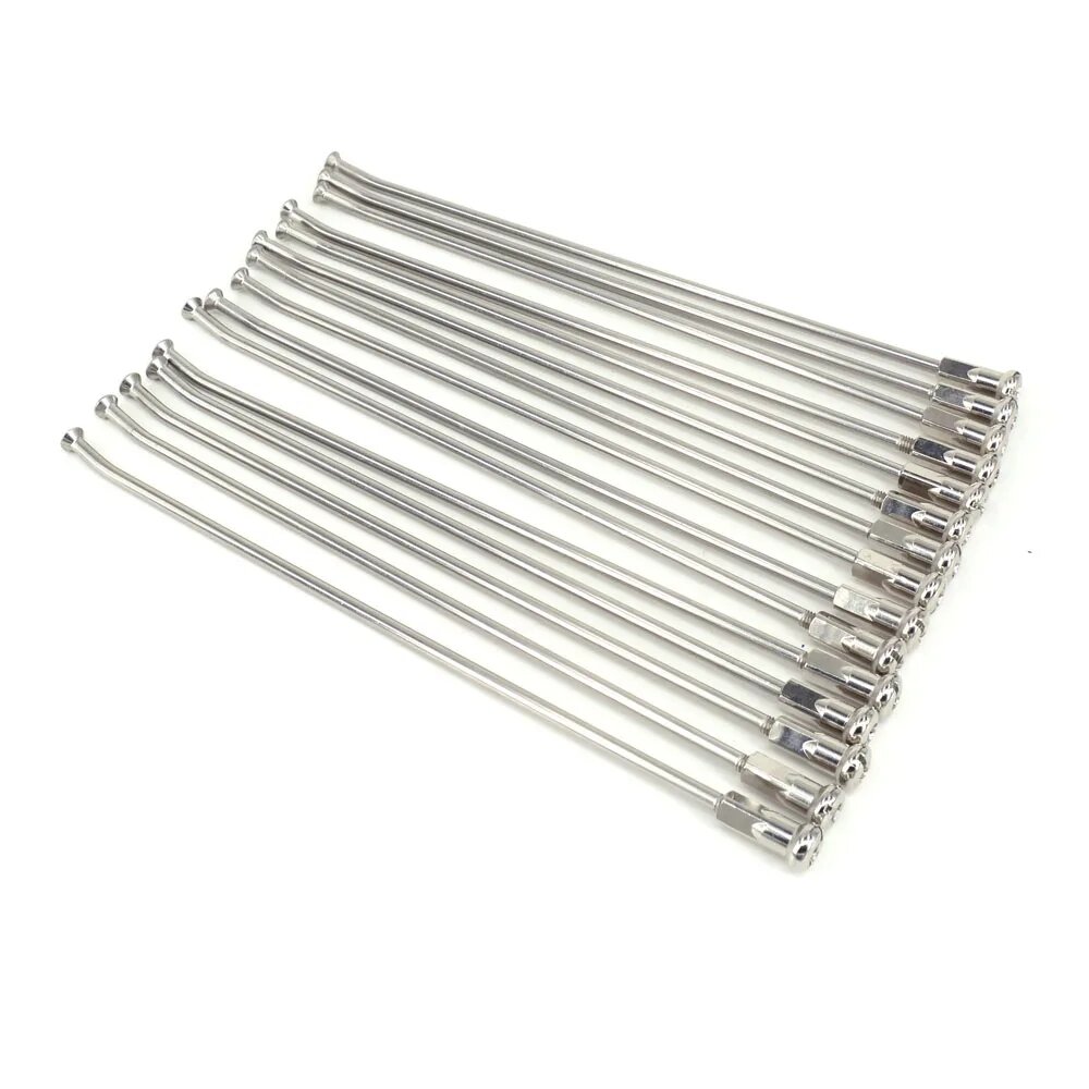 Универсальные аксессуары для мотоциклов, колеса из нержавеющей стали, спицы, проволочные круглые соски, длина 18, 19, 21, модифицированная универсальная нержавеющая сталь 18 193mm 4mm 36pcs