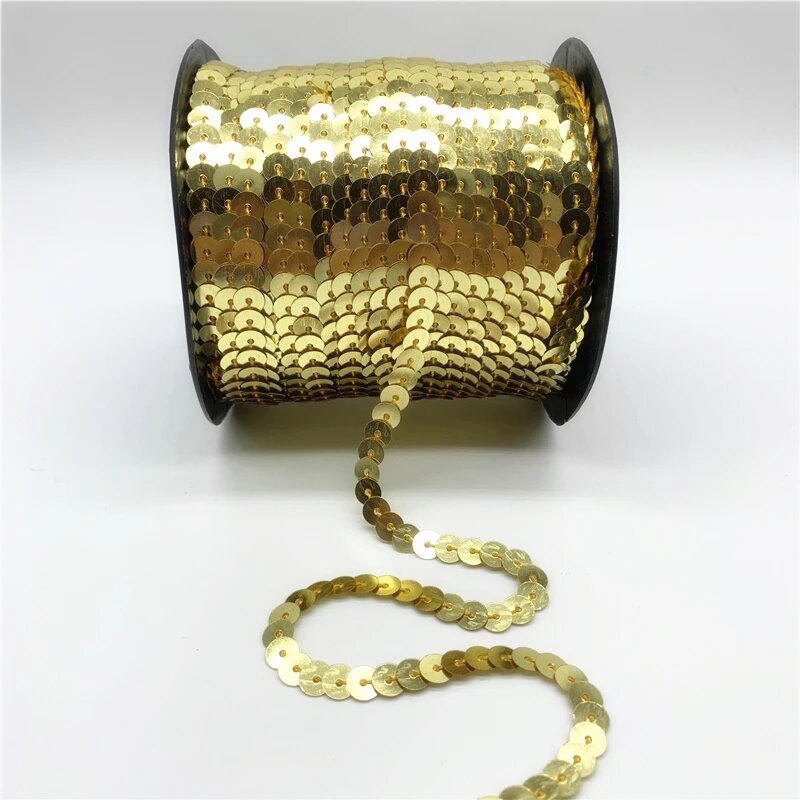 Лента с блестками 5 ярдов 6 мм 04