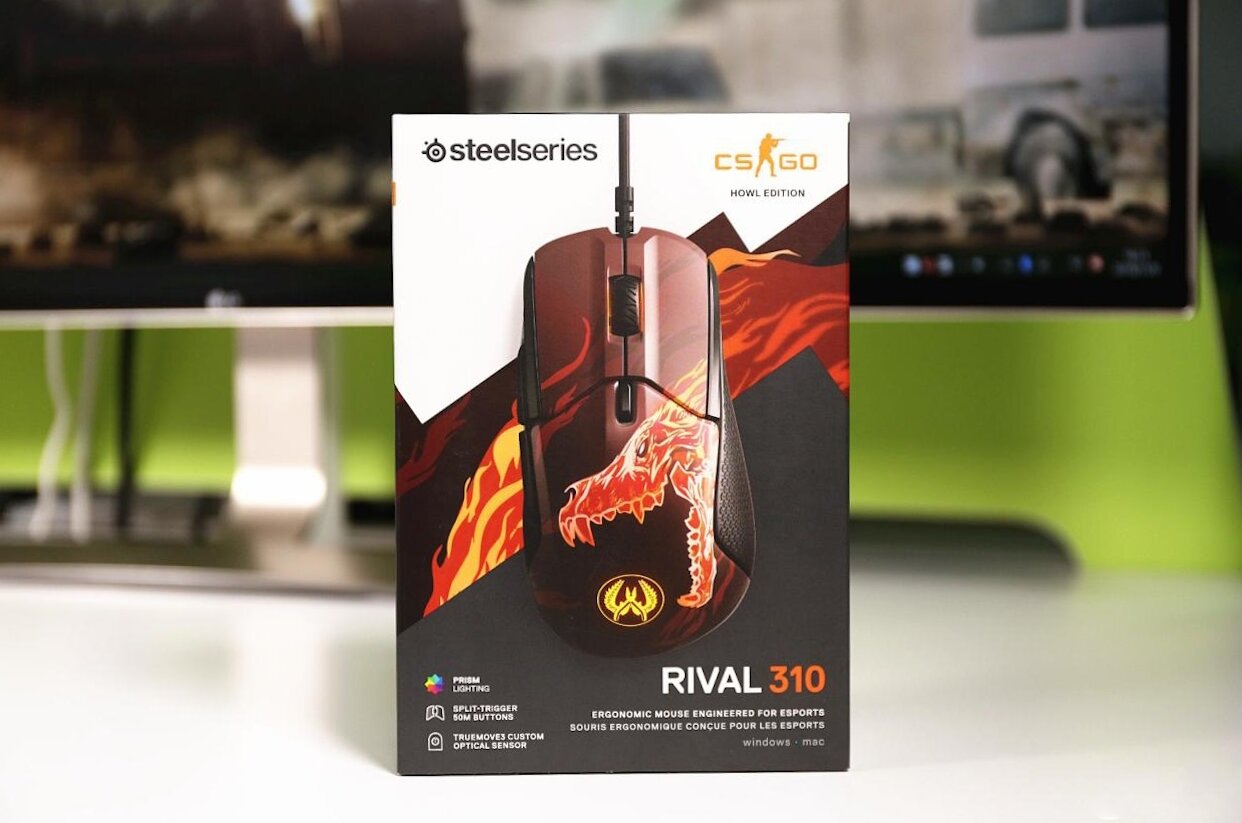 Игровая мышь SteelSeries Rival 310, CS: GO Howl Edition